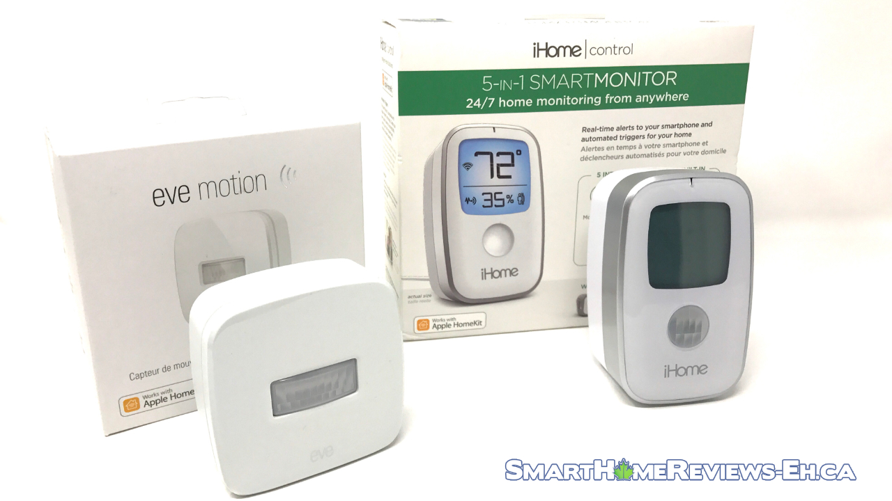 IHome Sensor & Elgato Eve Motion - Smart Home Reviews Eh